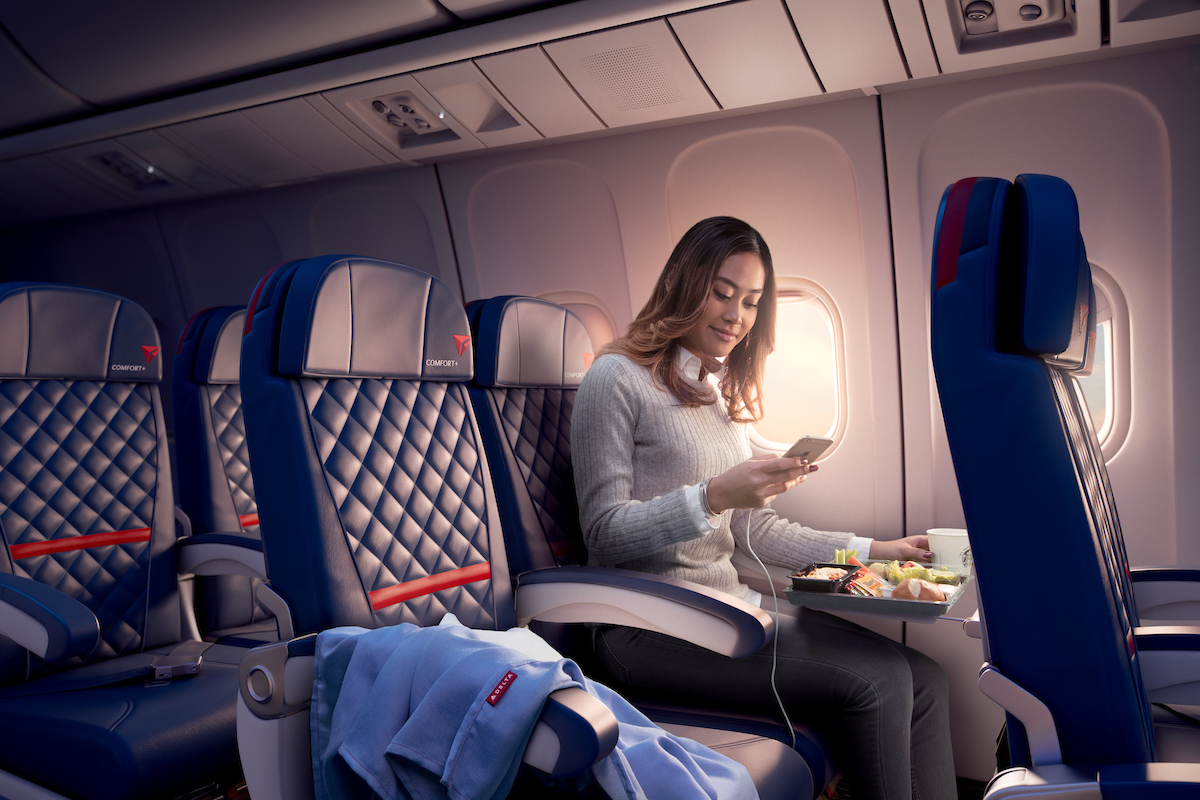Delta Comfort + è ora disponibile su alcune rotte selezionate ...