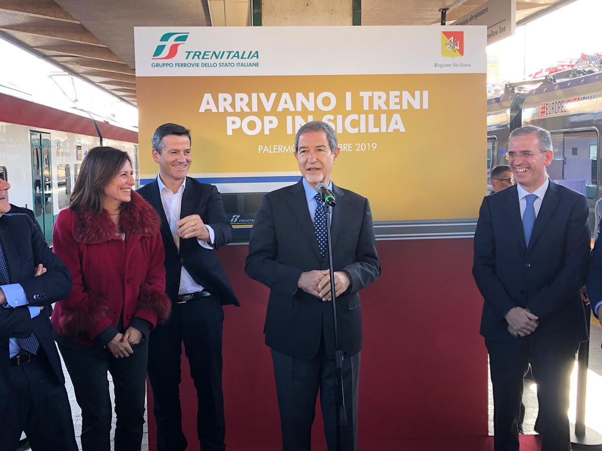 I treni Pop sbarcano in Sicilia: dal 15 dicembre sulla linea Palermo ...