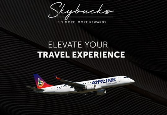 Skybucks è il nuovo 'programma fedeltà' di Airlink - Travelnostop